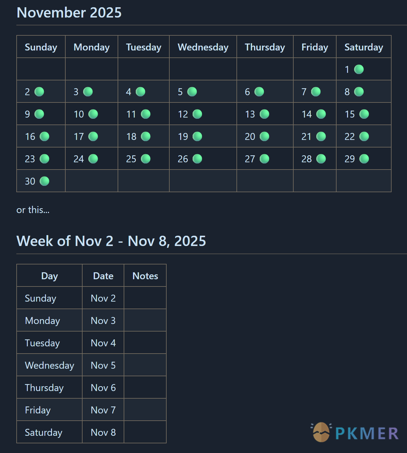 PKMer_Obsidian Weekly 2025-07-13：多种多样的日程管理和视图
